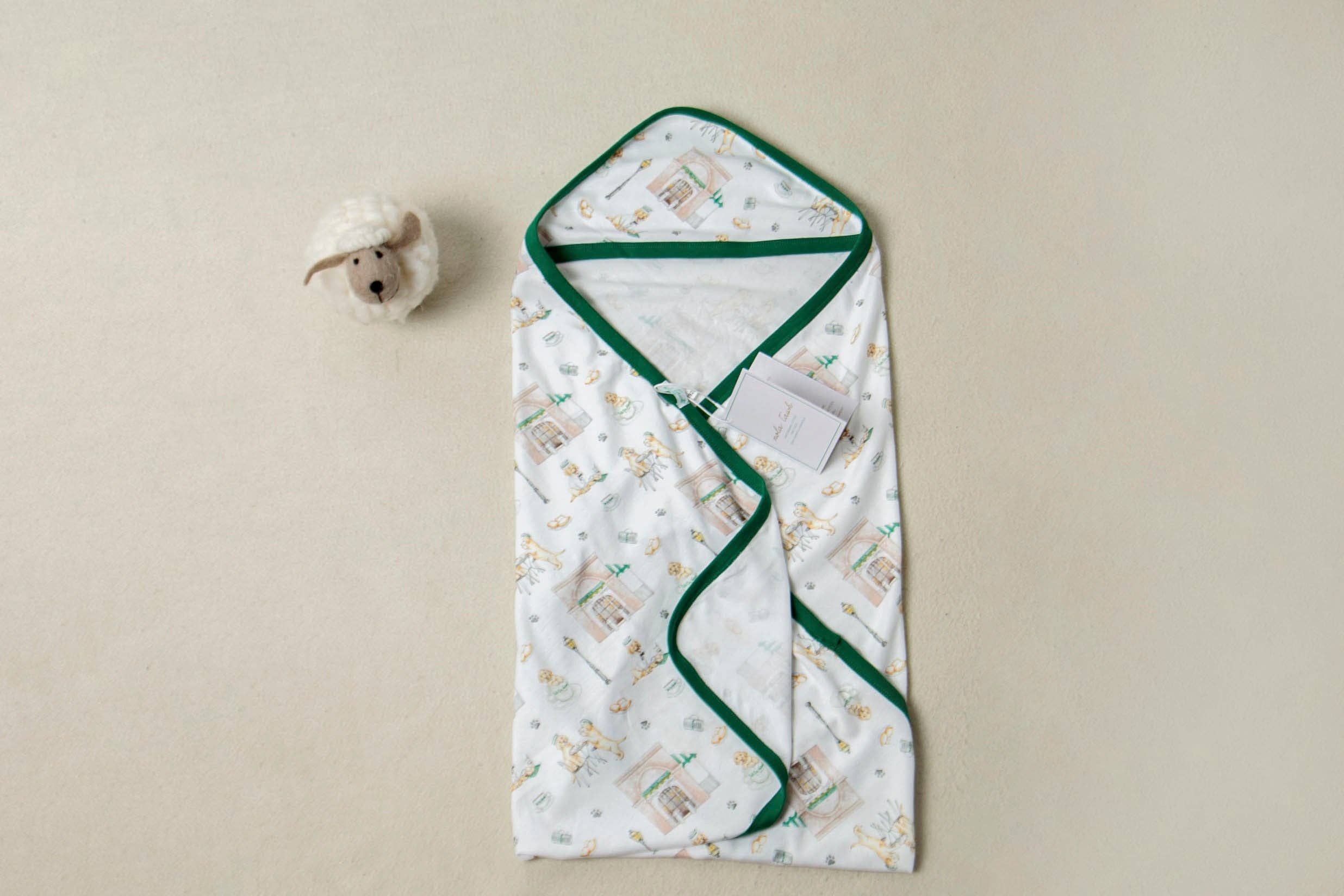 Powdered Sugar & Puppies Beignet Baby Blanket – Roussel's Fine Jewelry ...